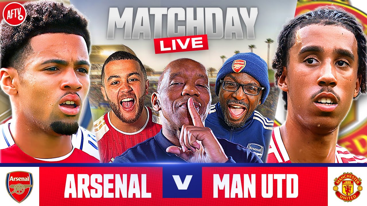 Arsenal vs Manchester United | Match Day Live | USA Tour - YouTube