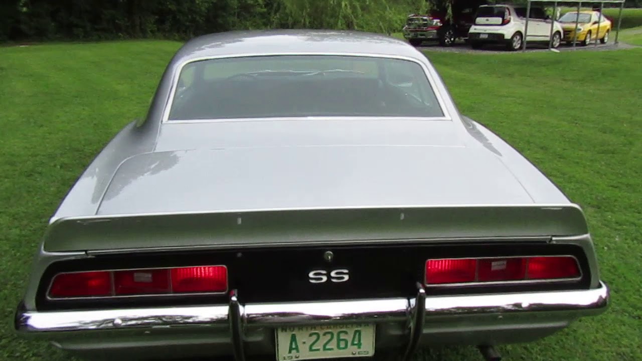 David Martin 69 Camaro SS 427-425 HP - YouTube