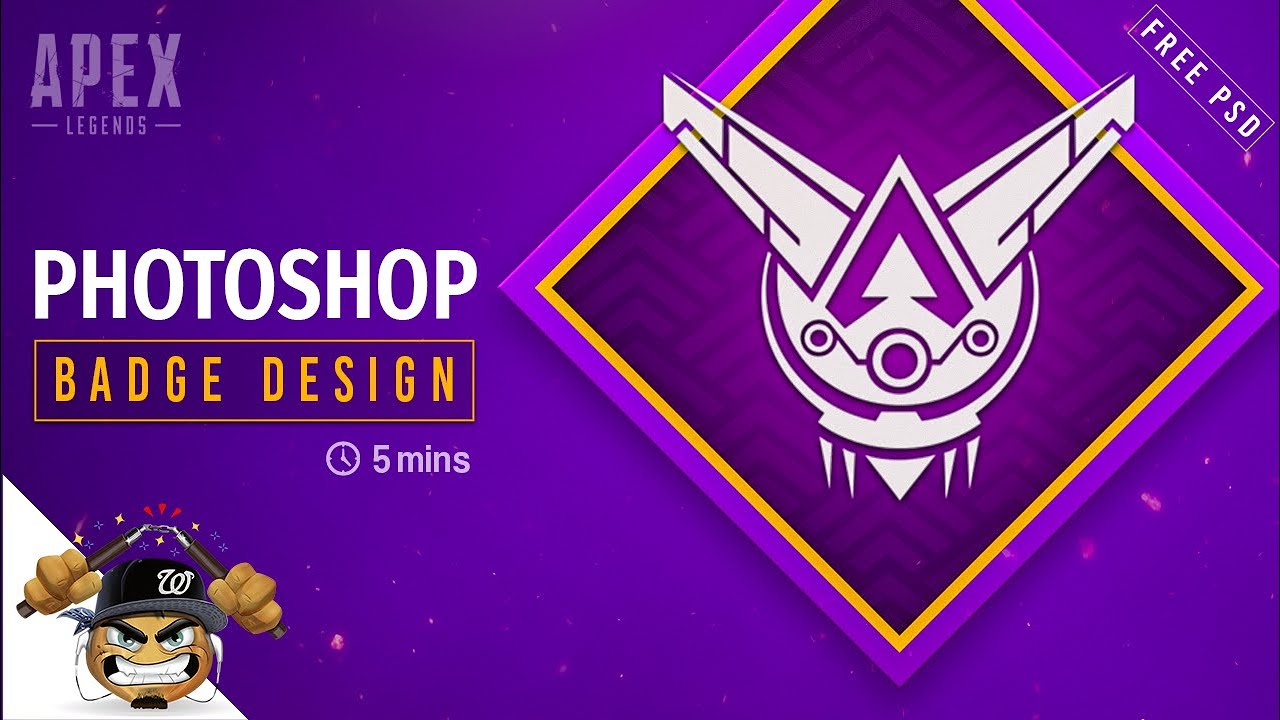 Quick and Easy Photoshop Badge Design for Apex Legends - Season 9 ...