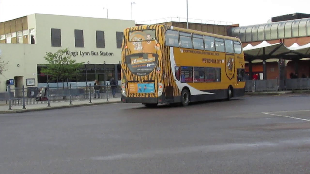 stagecoach hull tigers scania on loan to long sutton depot on service ...