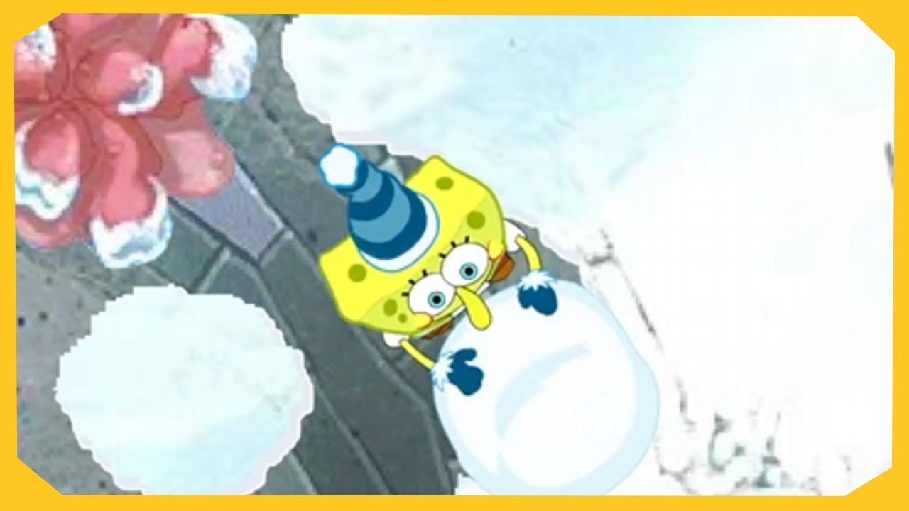 SpongeBob SnowPants Gameplay (Browser Game) - YouTube