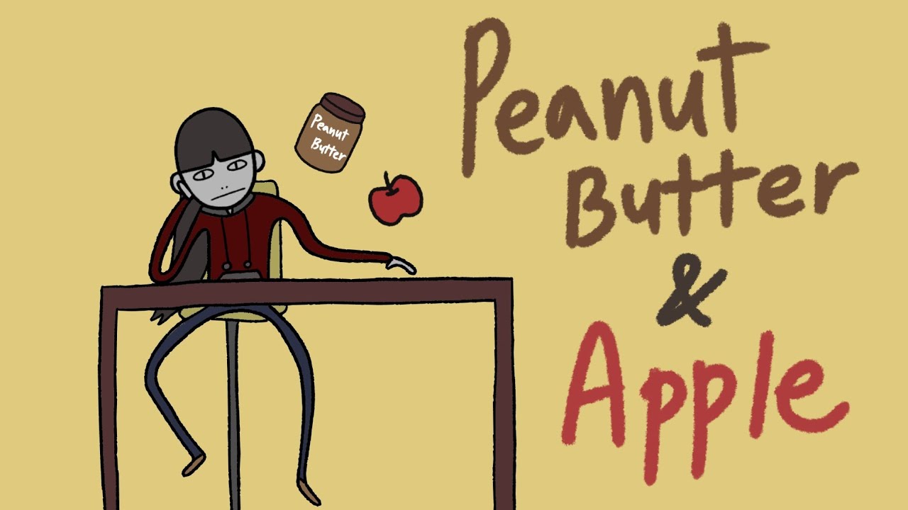 Peanut Butter & Apple (My First Video) - YouTube
