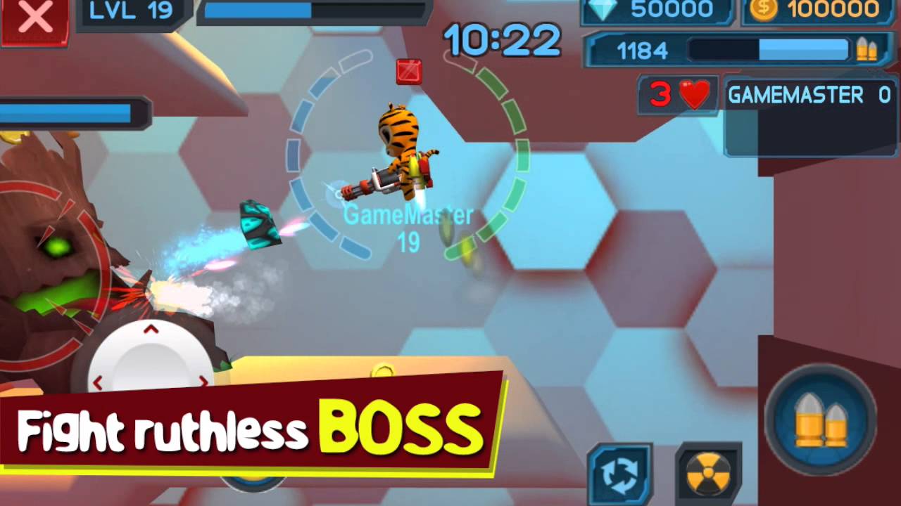 Tiny Jetpack Shooters : Online - Teaser Video (Android) - YouTube