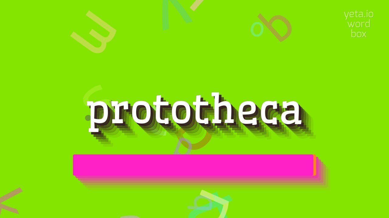 How to say "prototheca"! (High Quality Voices) - YouTube
