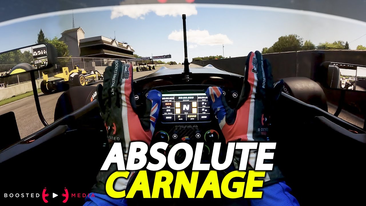 CARNAGE at Road America - HYPER-REALISTIC IRACING - YouTube