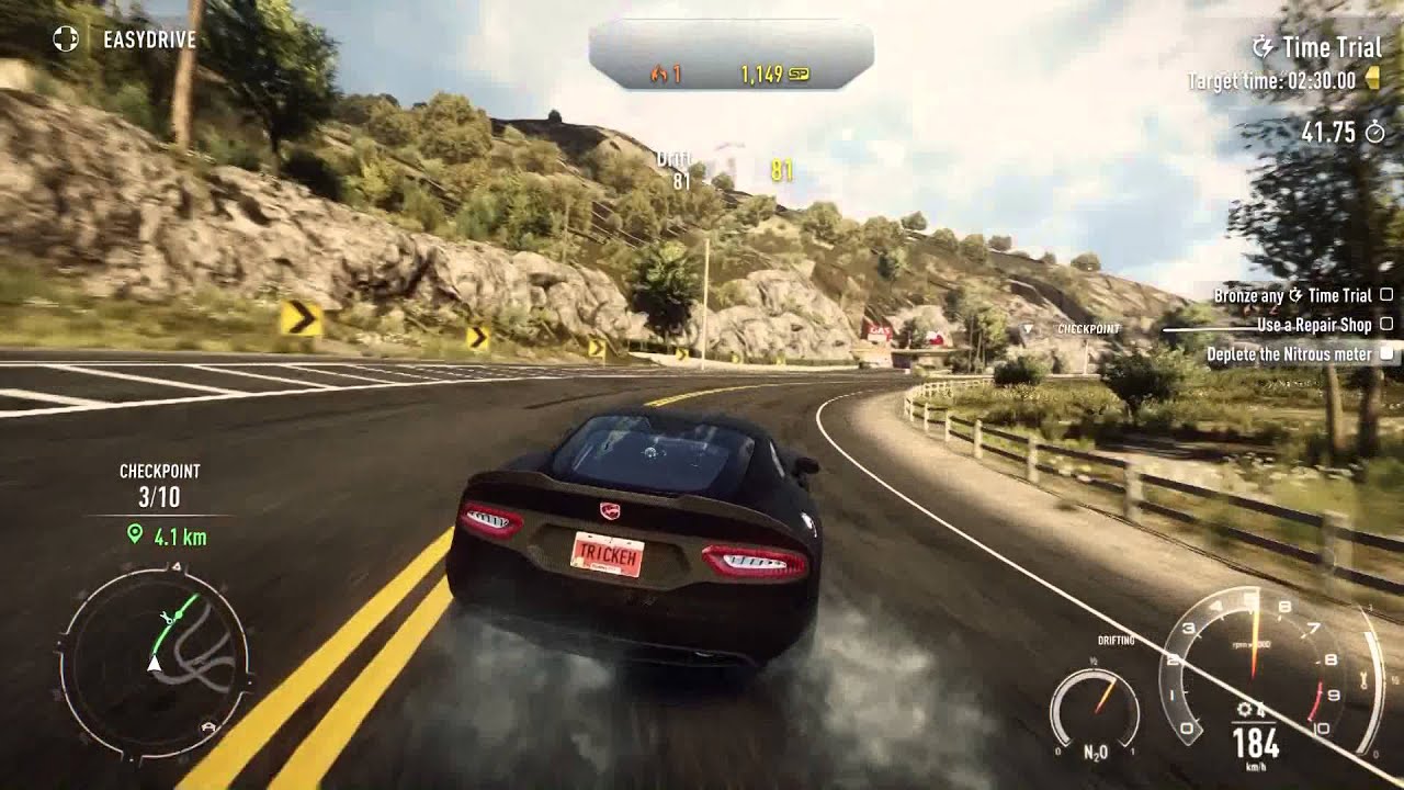 Need for Speed Rivals - SRT Viper TimeAttack - YouTube