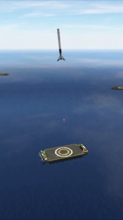 first stage space rocket booster landing fail | rocket lander ...