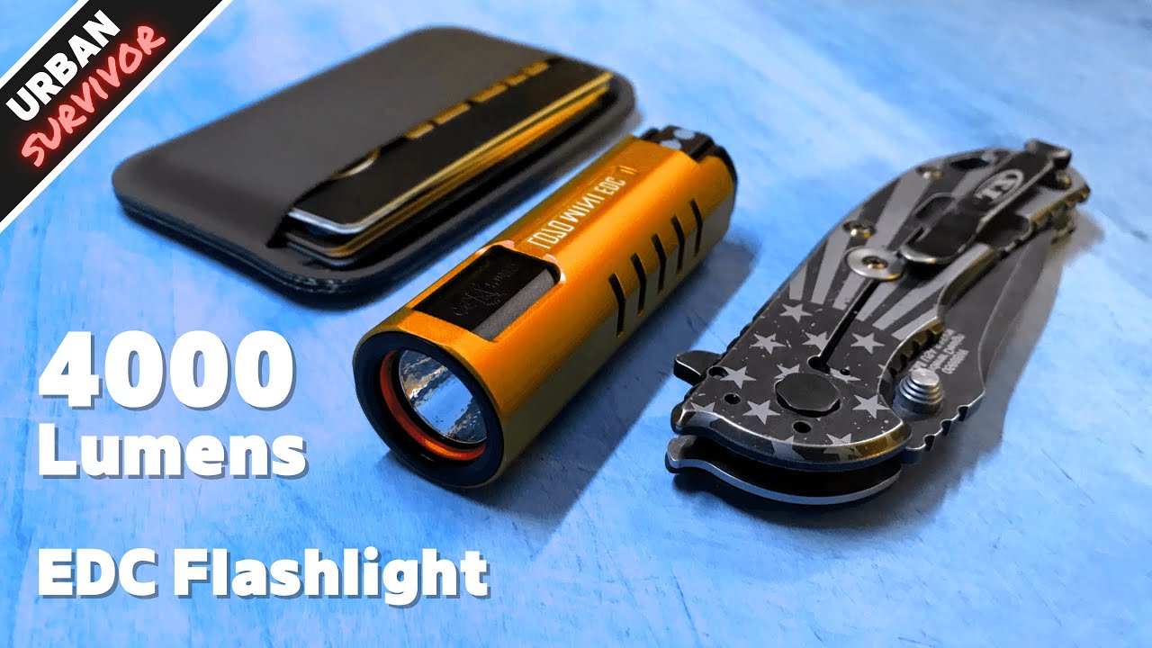 The Best EDC Flashlight is the IMALENT LD70 (4000 lumens) - YouTube