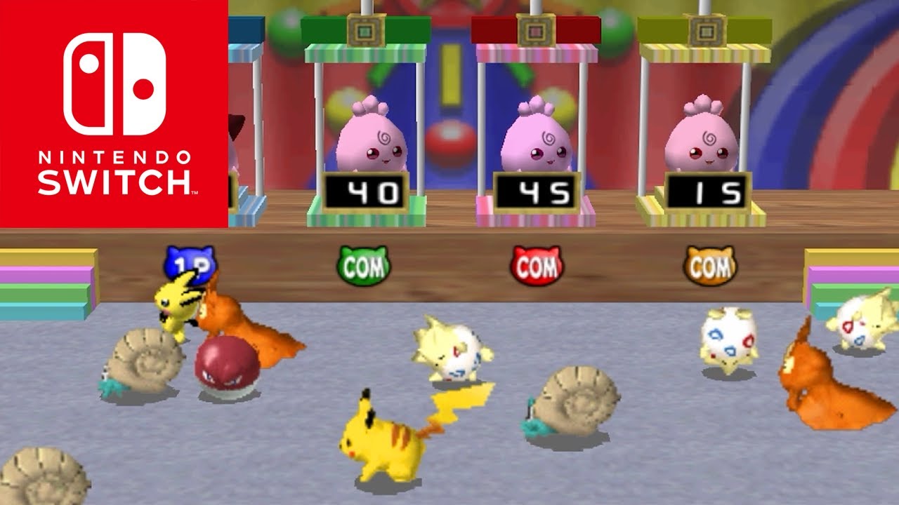Pokémon Stadium 2 Mini Game - Streaming Stampede (Nintendo Switch ...