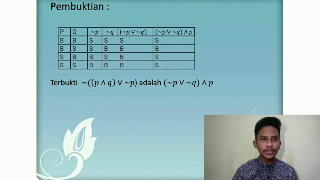 Soal pembahasan Negasi / ingkaran | Logika matematika - YouTube