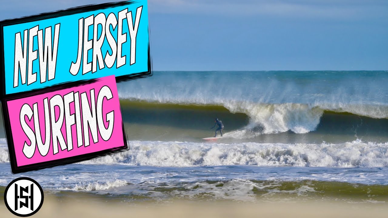 Winter Surfing in New Jersey - YouTube