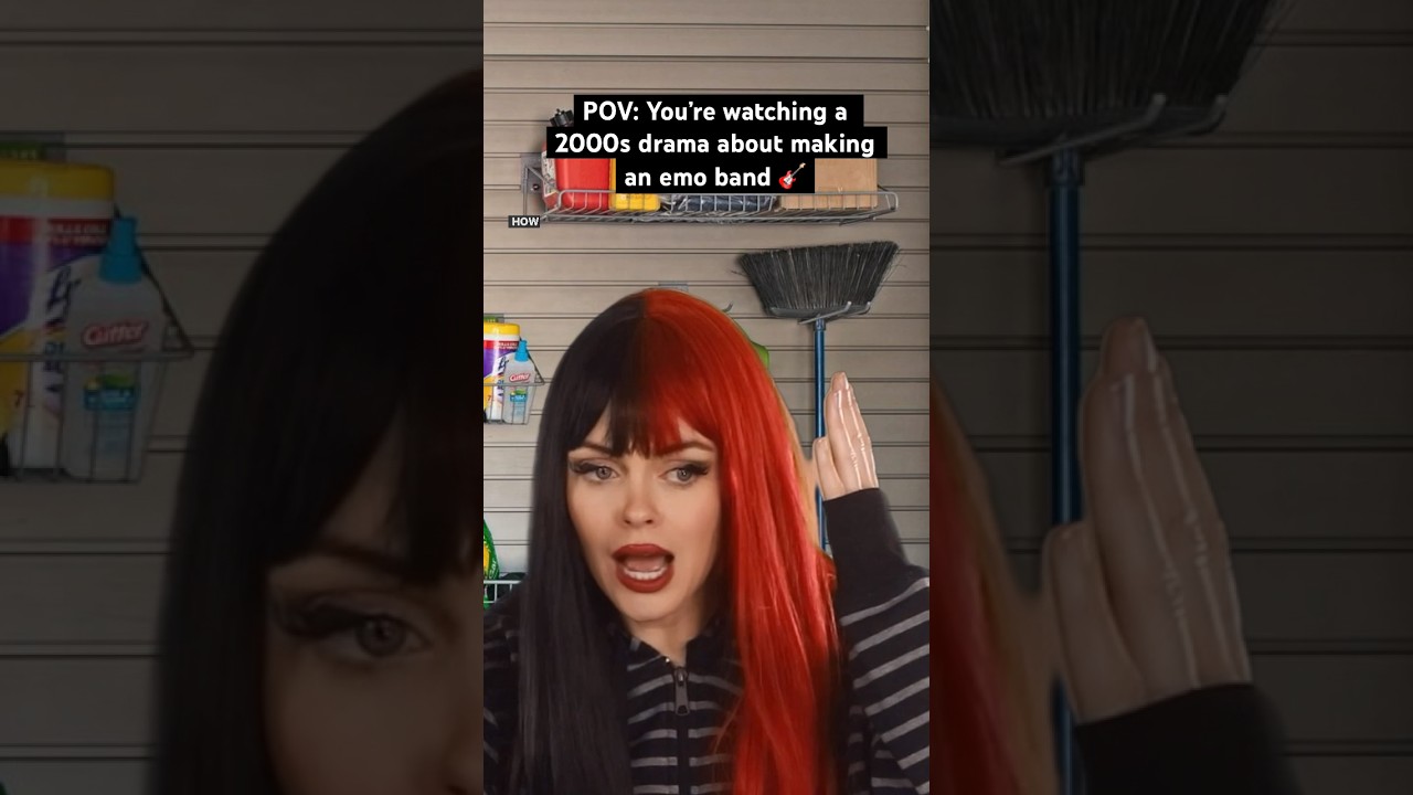 POV: You’re watching a dramatic #2000s teen show about making an emo ...