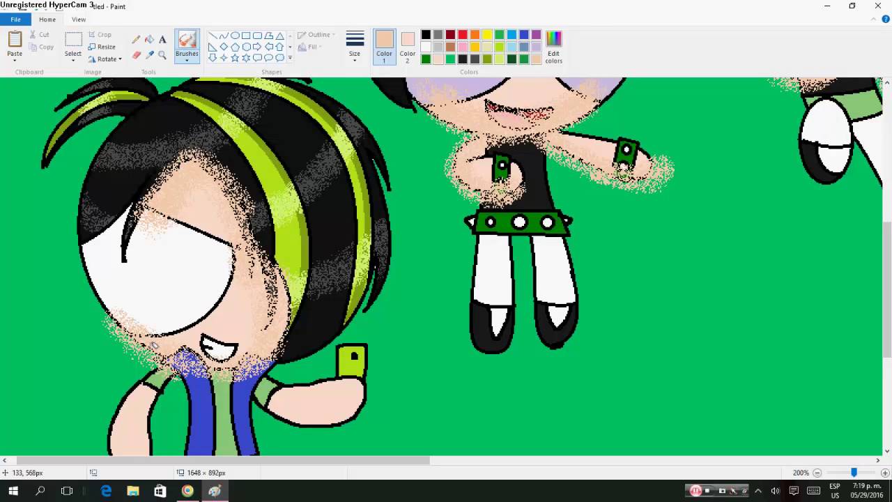 [SPEEDPAINT ] the green team - YouTube