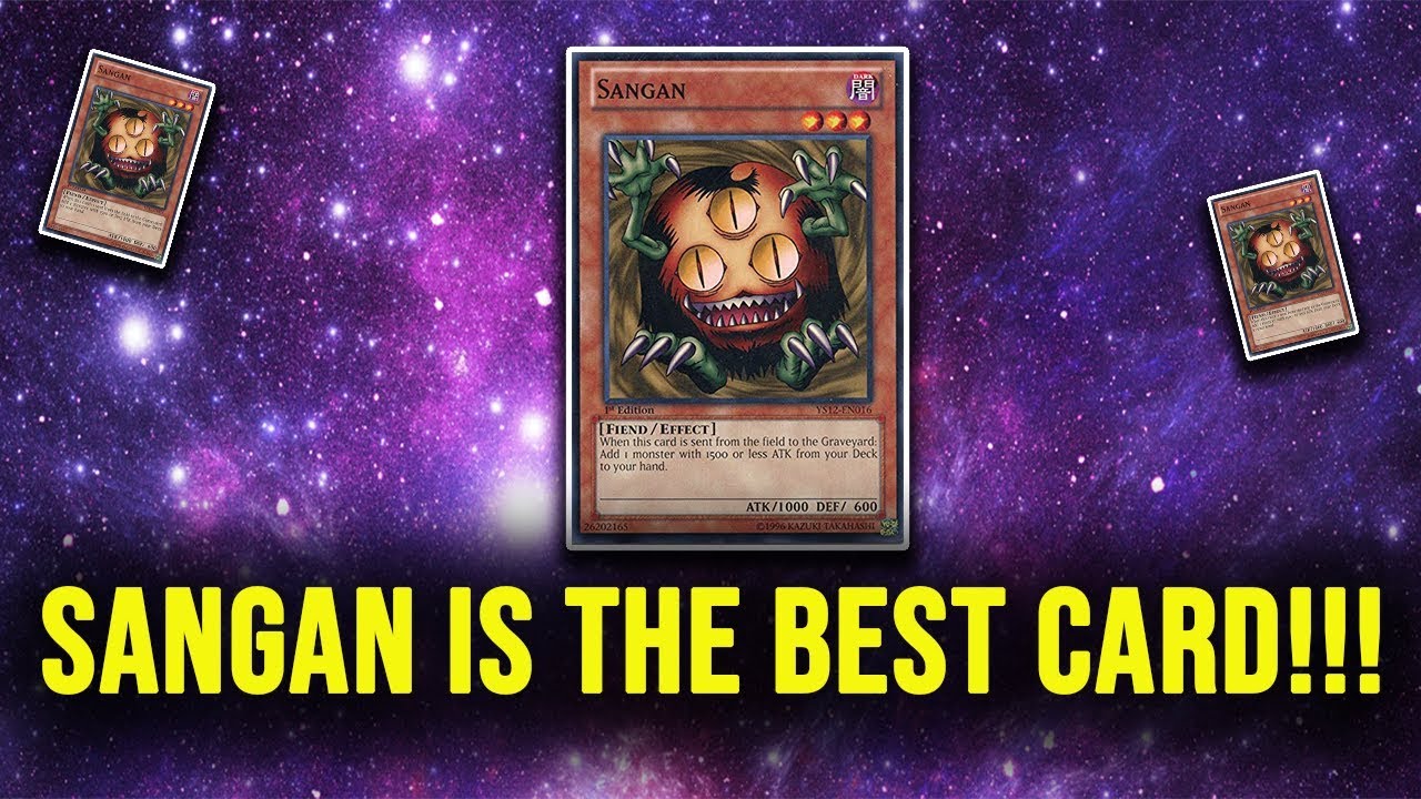 SANGAN IS THE BEST CARD!!!! [Yu-Gi-Oh! Duel Links] - YouTube