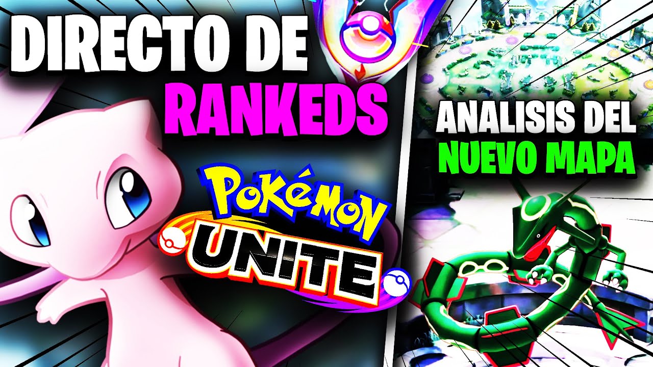 DIRECTO | 🔴ANALIZAMOS EL NUEVO MAPA DE POKEMON UNITE Y NOS ECHAMOS UNAS ...