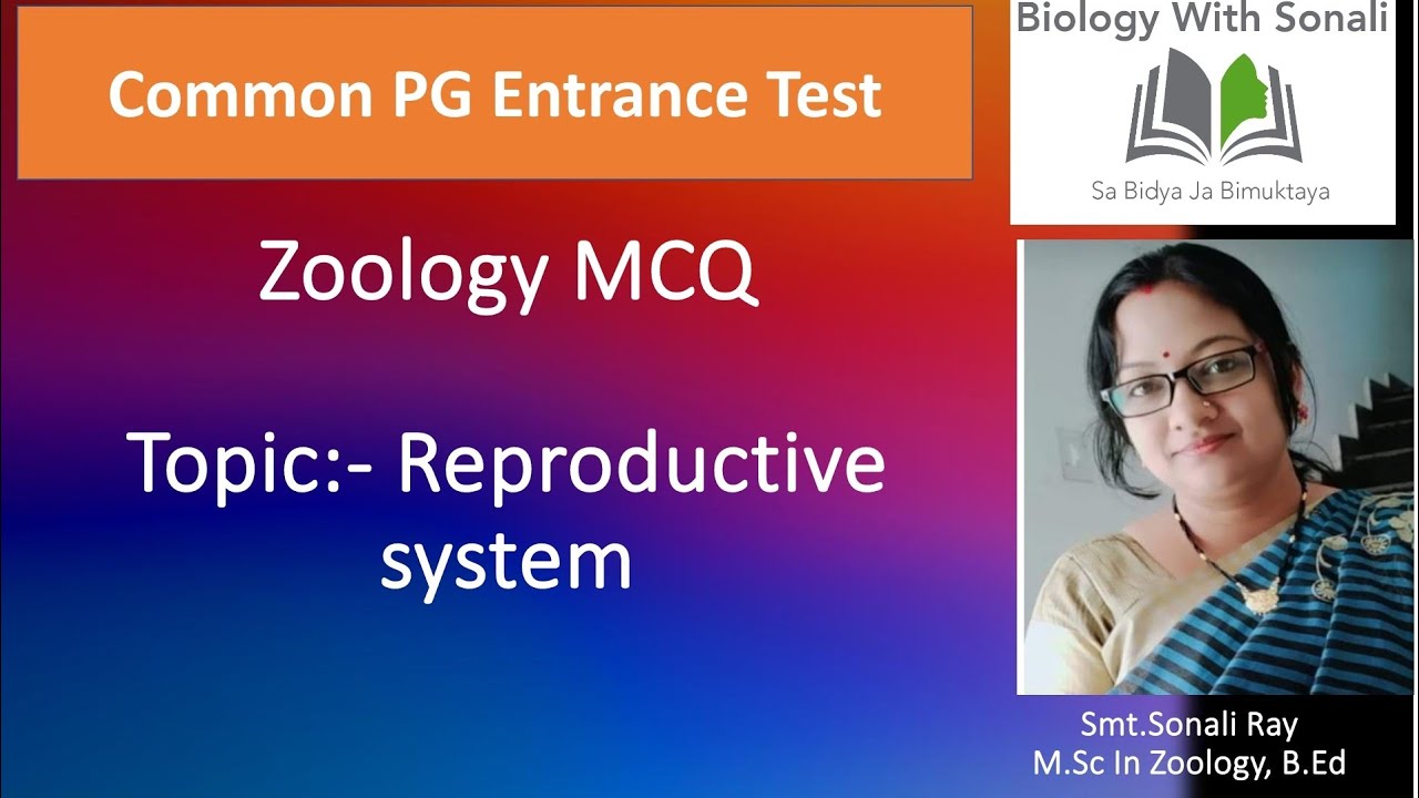 MCQ For Common PG Entrance Test | MCQ Of Reproductive system # ...