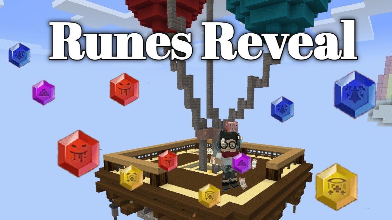 MAX OUT RUNES series + RUNE REVEAL| in BED WARS|[blockman go : blocky ...