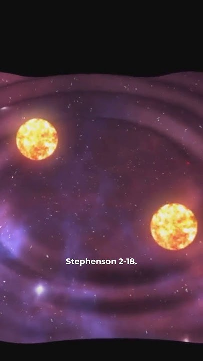 Stephenson 2-18 vs UY Scuti: Bintang Terbesar di Alam Semesta! #alamsemesta #tatasurya # ...