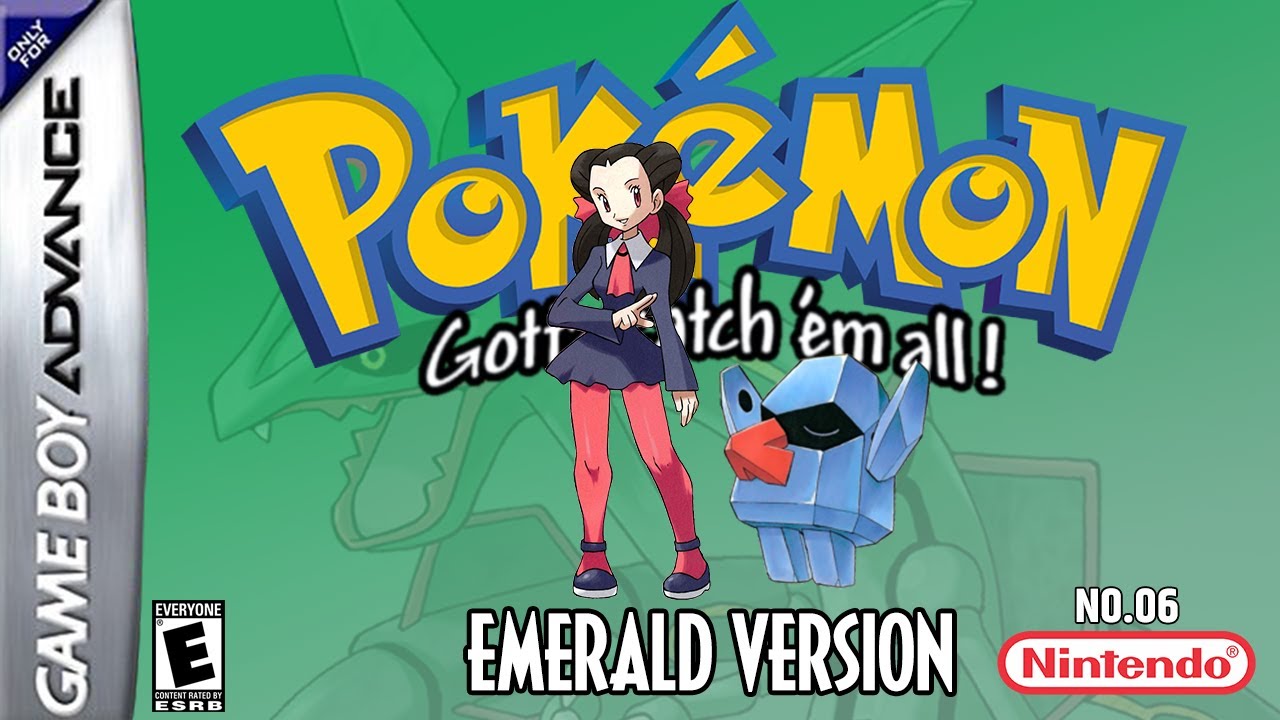 POKEMON EMERALD Walkthrough Gameplay | Part 06: Rustboro Gym Leader ...