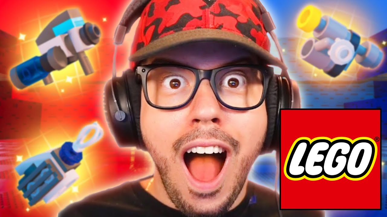 SUPER RED vs BLUE in Lego Fortnite - YouTube