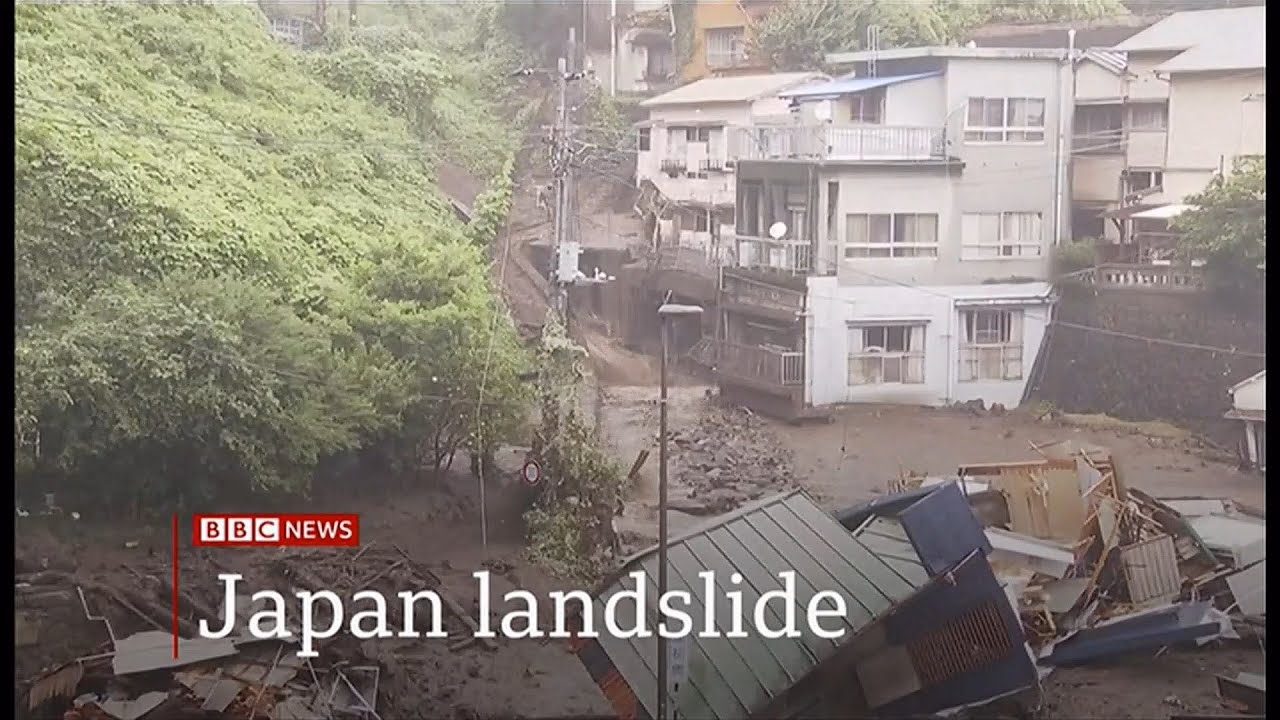 Weather Events 2021 - Landslide tragedy in Atami city (Japan) - BBC ...
