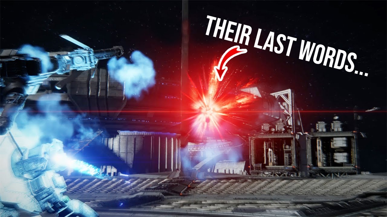 Last Words of Armored Core During Their Death - Armored Core 6 - YouTube