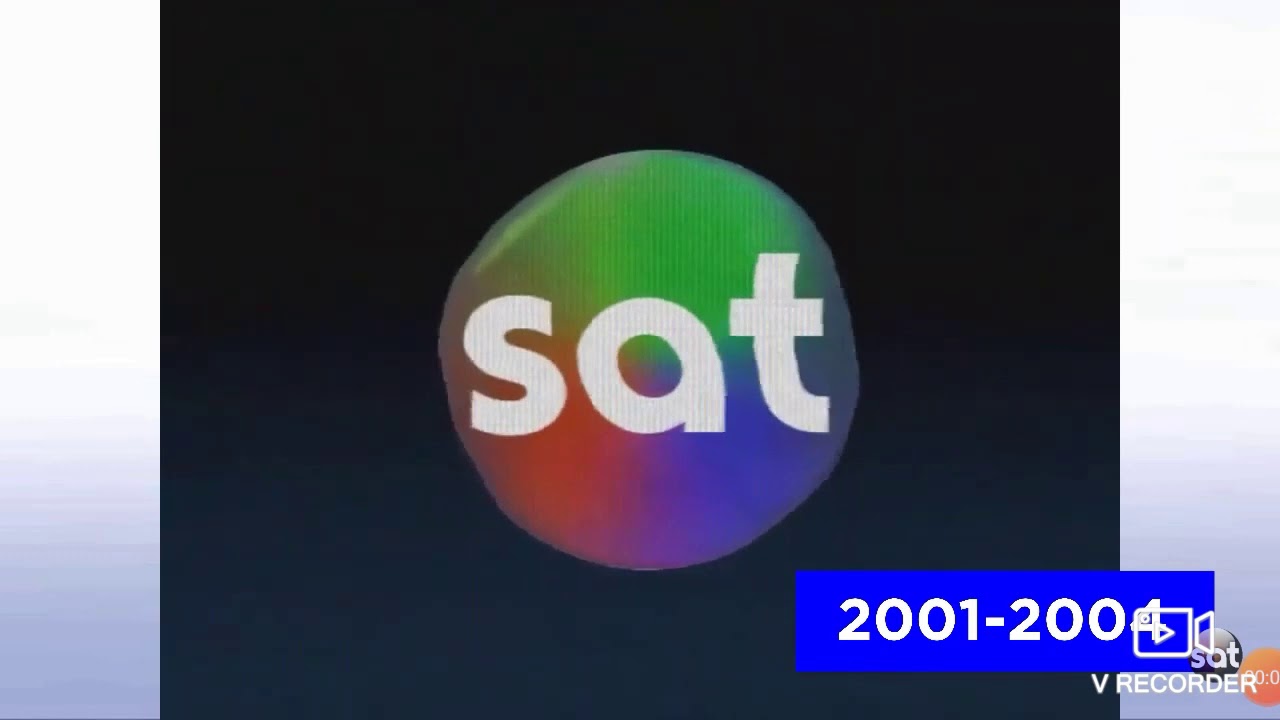 Cronologia de vinhetas da rede sat 2001 - 2020 19 anos de rede sat ...