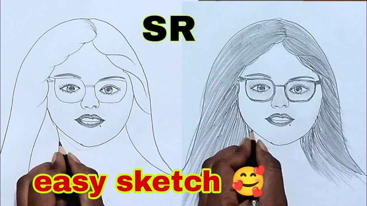 tha best technique to draw a cute face ll how to draw a cute face ...
