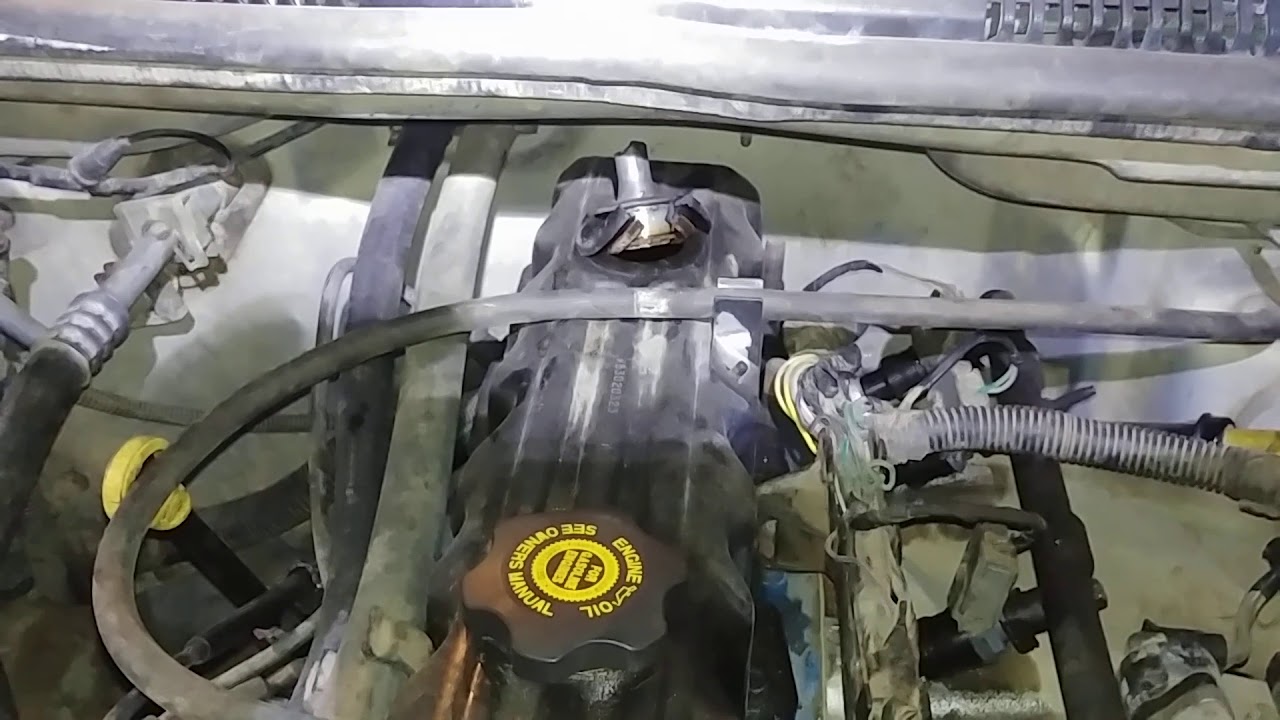 Jeep Grand Cherokee PCV removal - YouTube