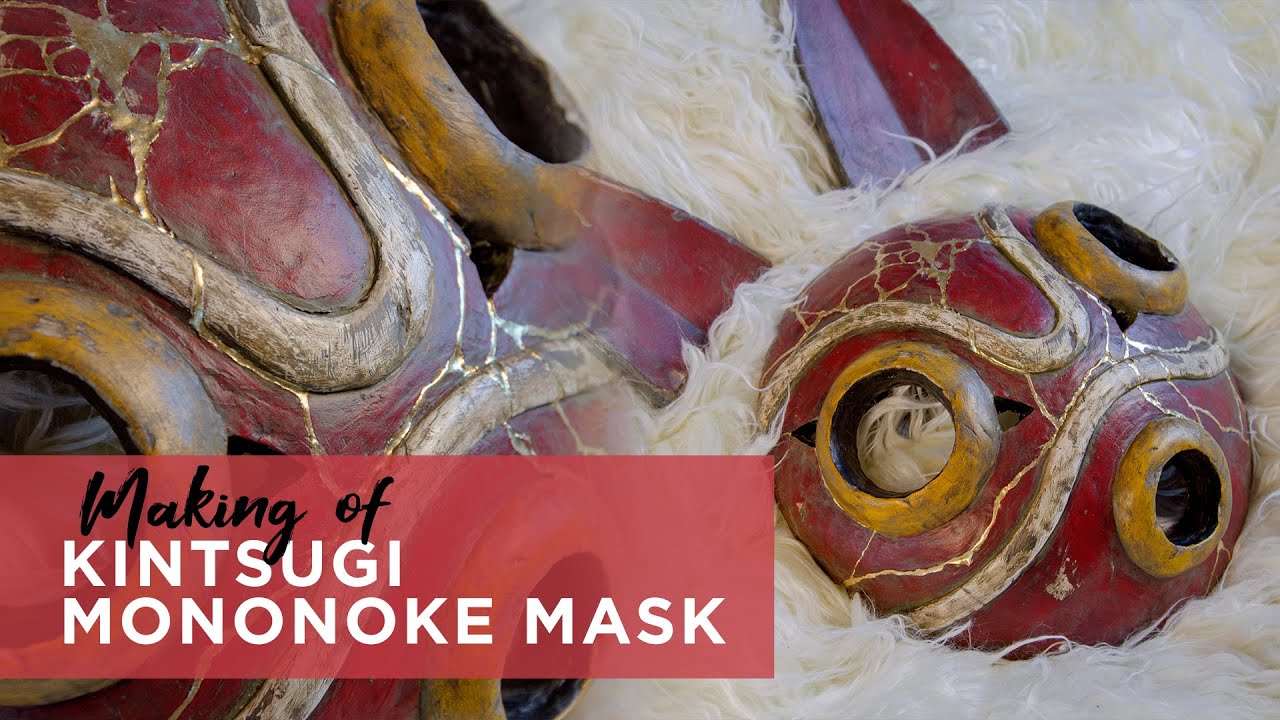 Kintsugi Mononoke Mask // Making of - YouTube