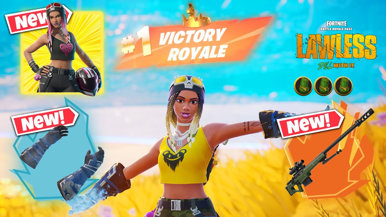 Slap Juice KEISHA CROSS Victory Royale Solo Gameplay (Fortnite C6S2 ...