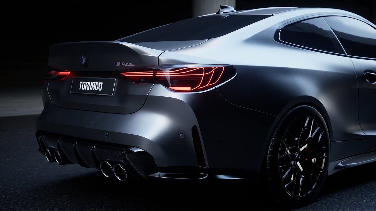 BMW M4 CSL - Unreal Engine Cinematic - YouTube