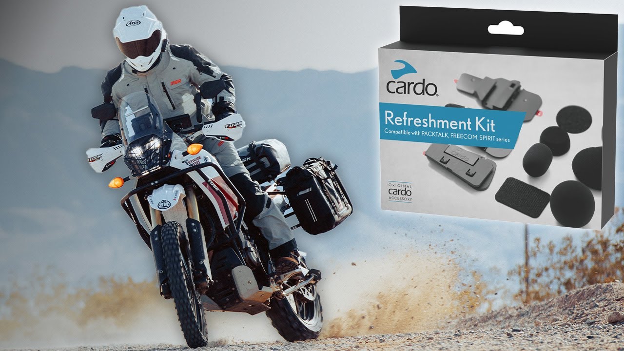 Cardo Systems Refreshment Kit | PackTalk/Freecom/Spirit Series - YouTube