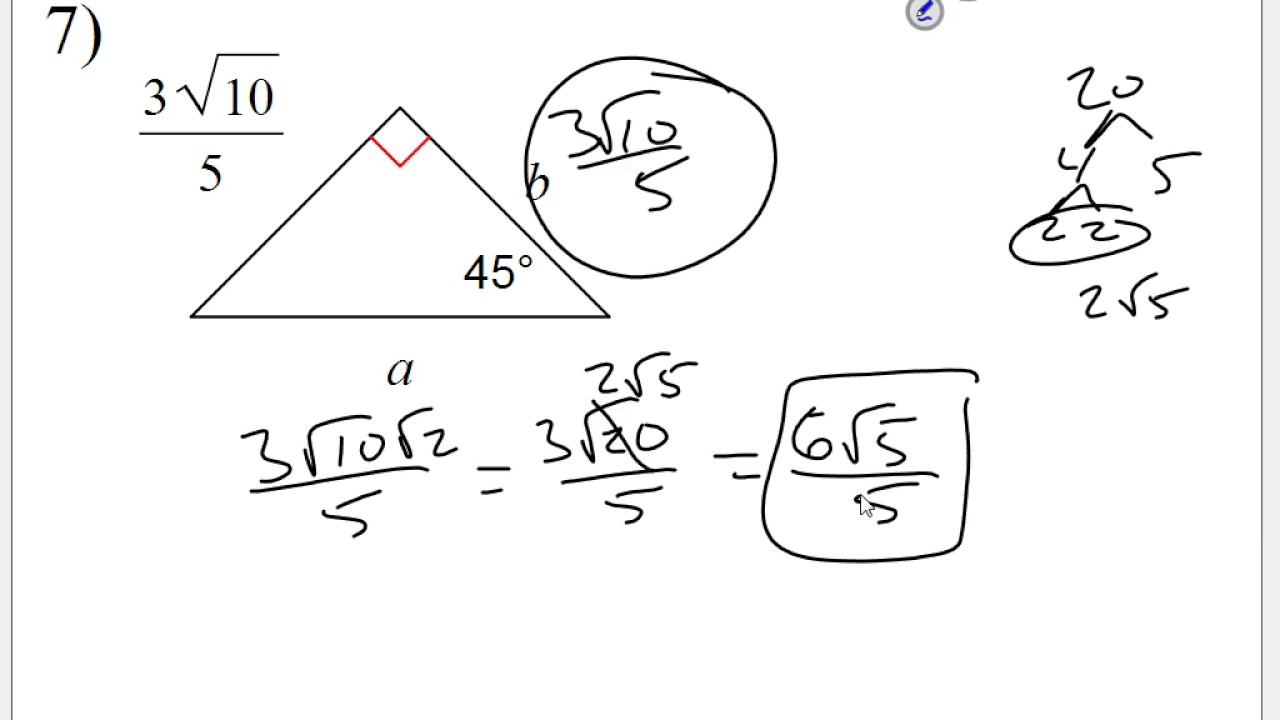 leonzo 45 45 90 and 30 60 90 - YouTube