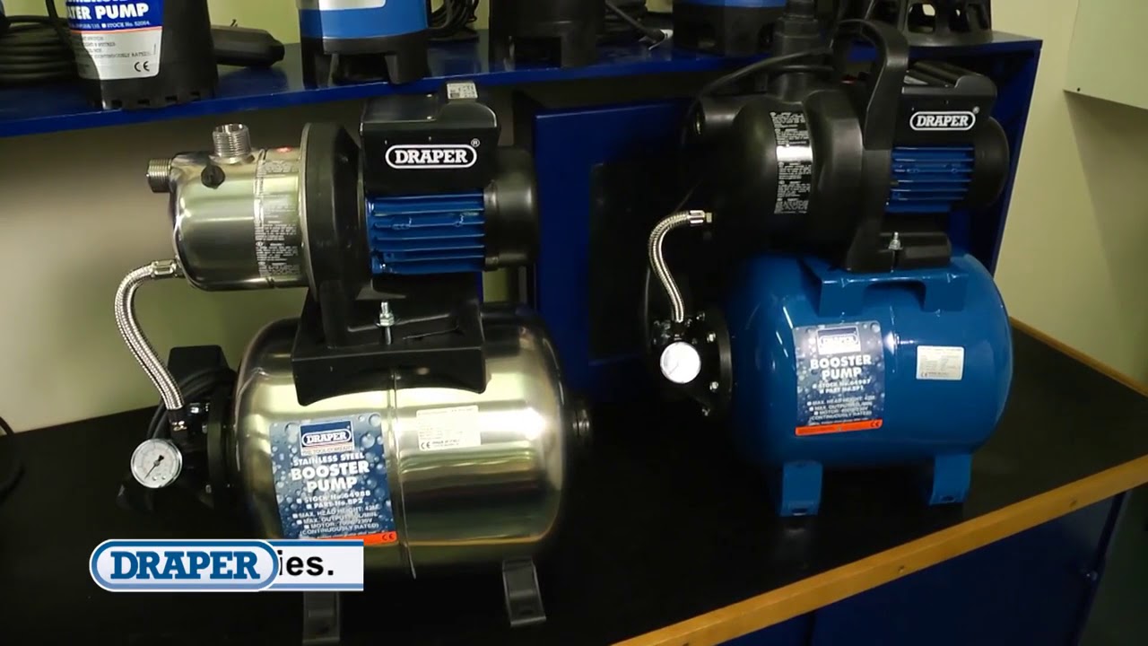 Draper Water Pumps Range Available from MicksGarage.com - YouTube