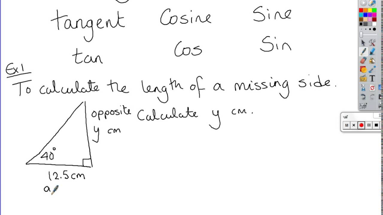 Basic Trigonometry: Lesson 1 Revision - YouTube