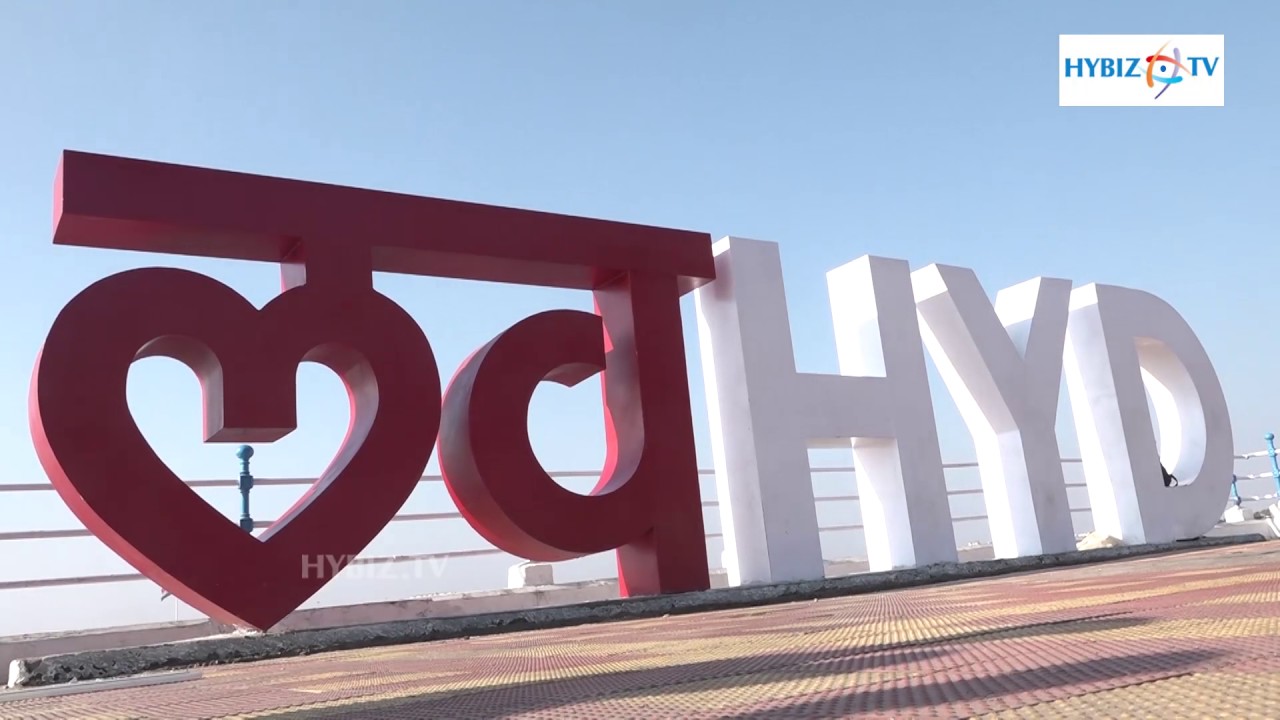 Love Hyderabad Statue at Hyderabad Tank Bund | hybiz - YouTube