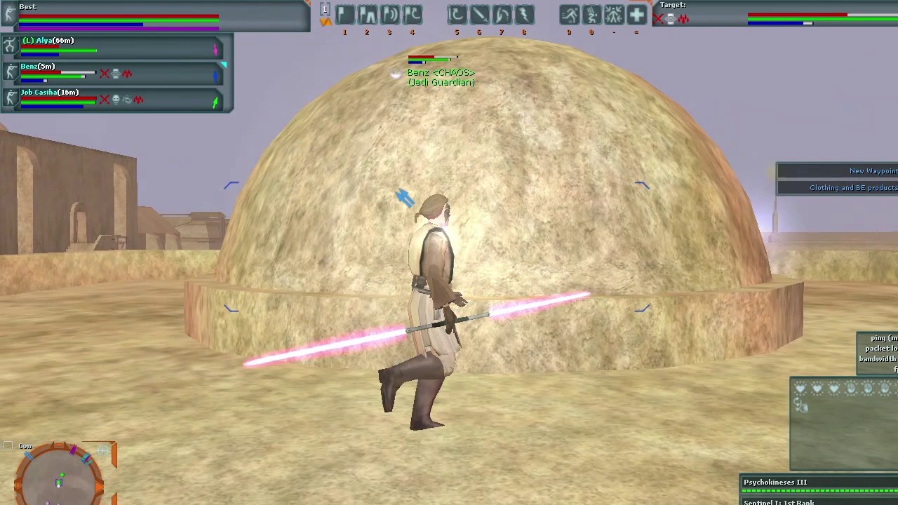 SWGEmu Reckoning Jedi Duel - YouTube