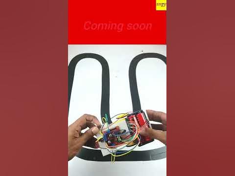 Line follower robot using 3-way IR infrared tracking sensor module ...