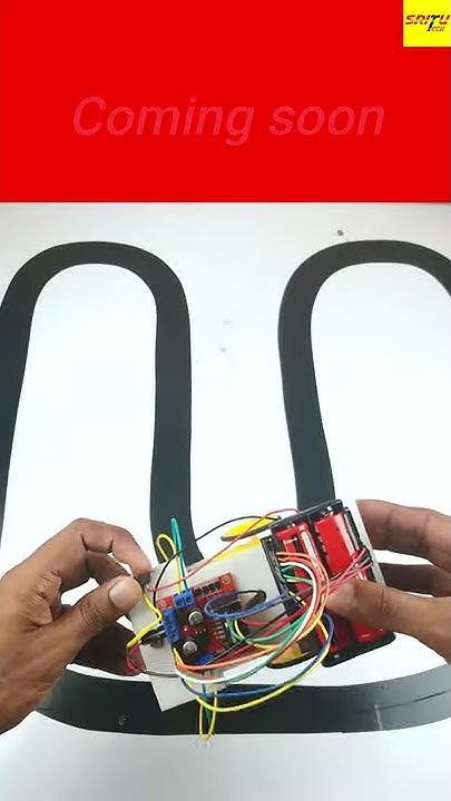 Line follower robot using 3-way IR infrared tracking sensor module ...