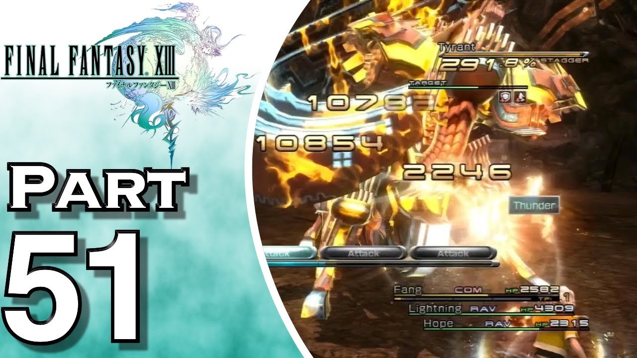 Let's Play Final Fantasy XIII (Gameplay + Walkthrough) Part 51 - YouTube