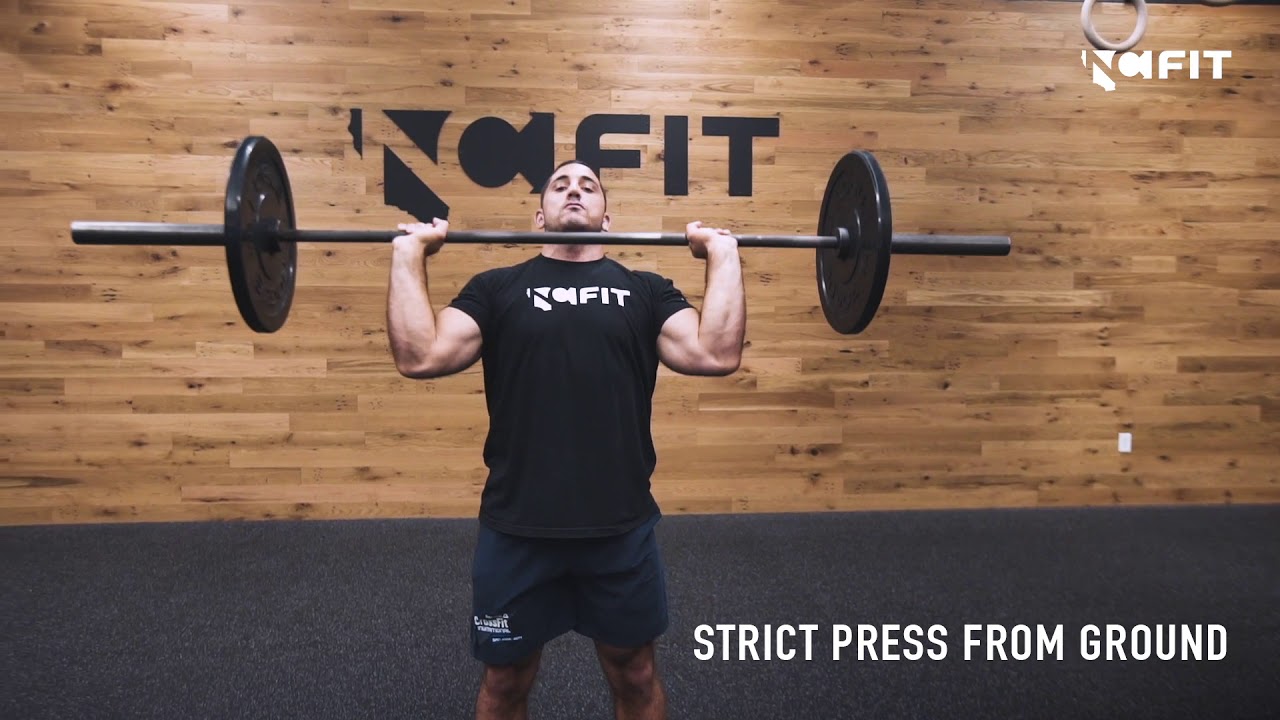 Strict Press from Ground - YouTube