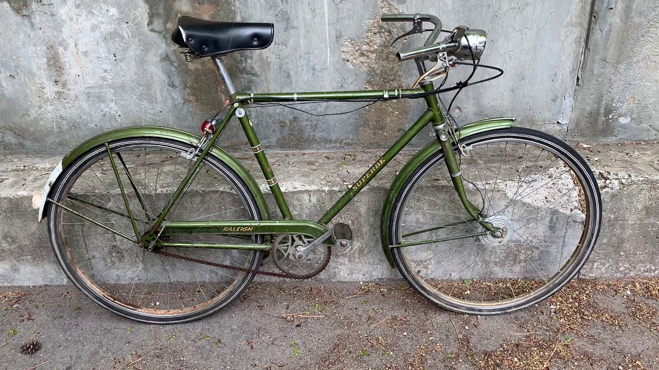1971 Raleigh Superbe - YouTube