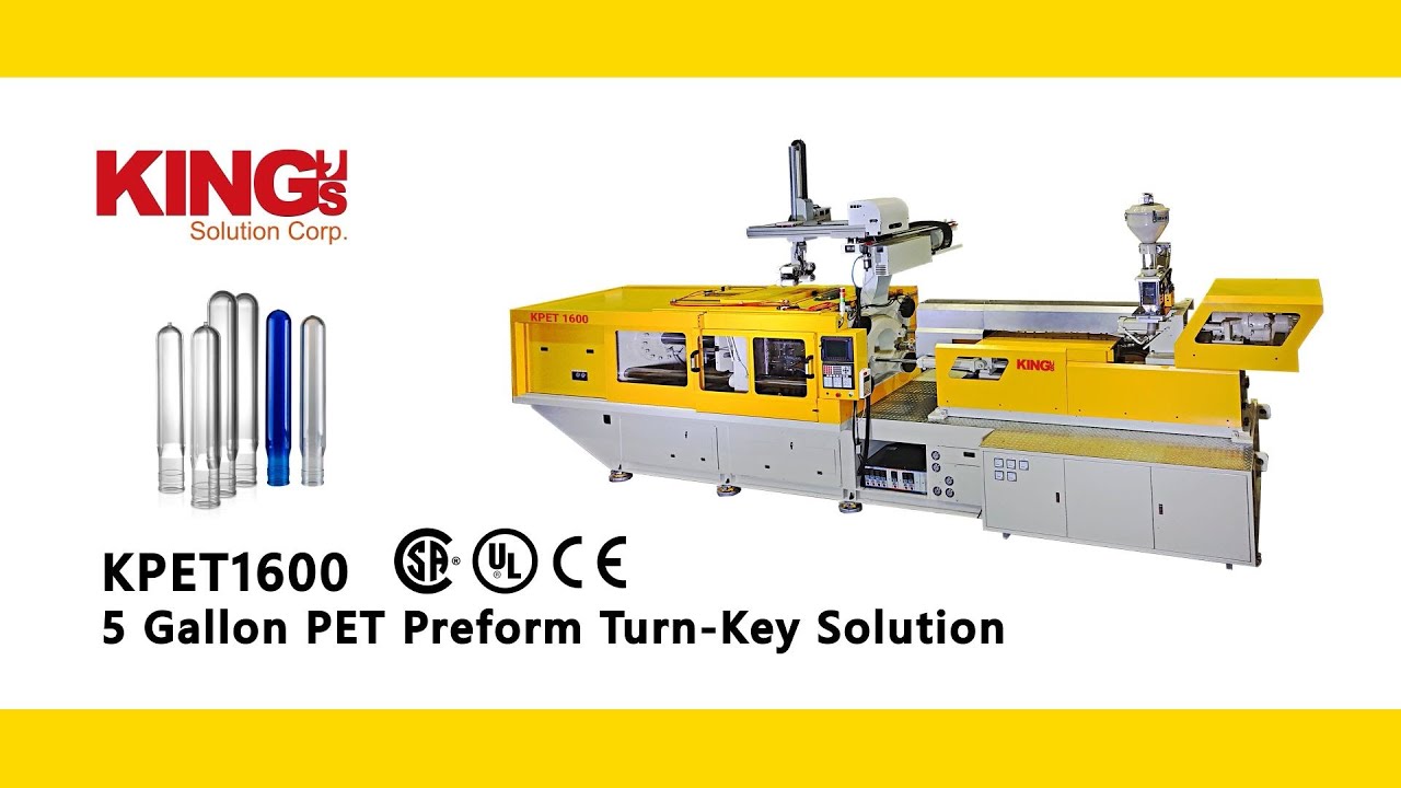 Safety Machine For CE/UL/CSA-5 Gallon PET Preform Turn-Key Solution ...