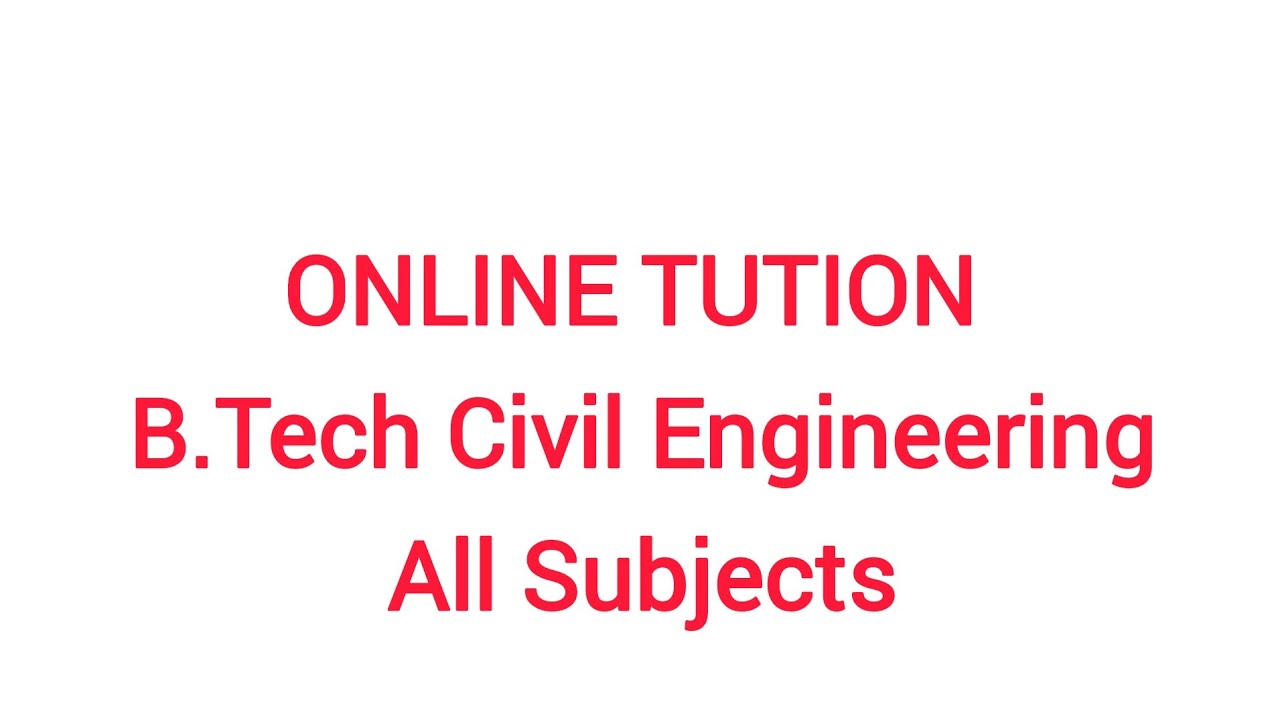 TUTION CLASSES FOR ALL CIVIL ENGINEERING SUBJECTS D1 @ADAcademy1705 # ...