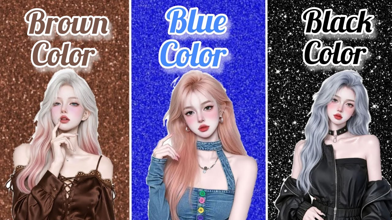 🤎💙🖤 Brown vs Blue vs Black – Ultimate Color Battle Challenge! - YouTube