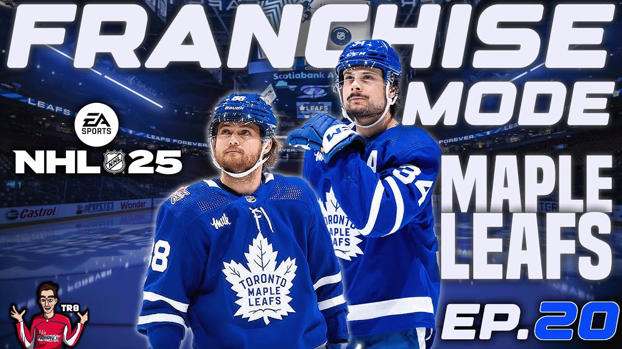 PLAYOFF TIME !! (SAISON 5) | TORONTO MAPLE LEAFS | #20 FRANCHISE MODE ...
