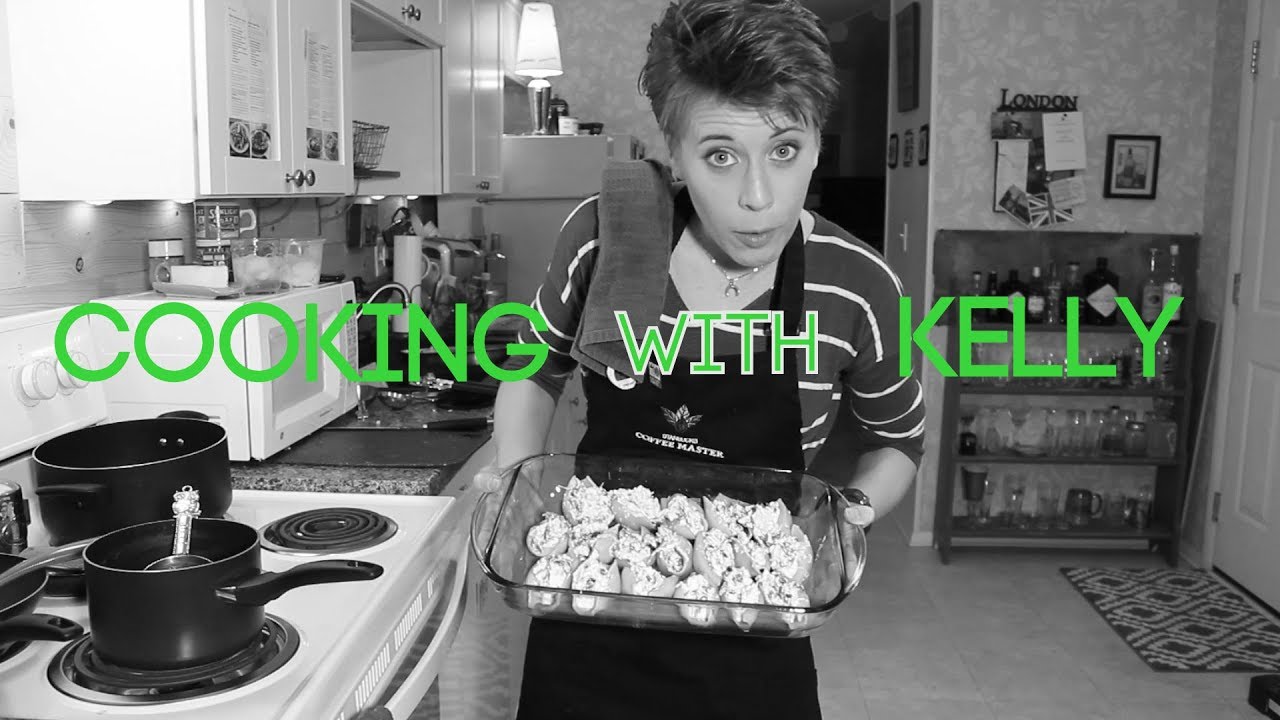 Cooking with Kelly | Stuffed Pasta & Vodka Shots - YouTube