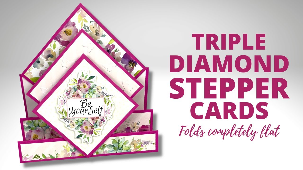 Diamond Stair Stepper Cards - YouTube