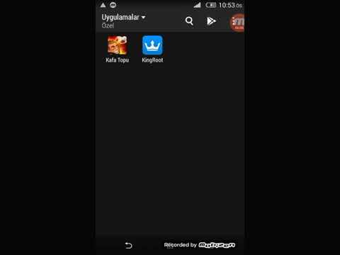 King root ile kolayca root atımı